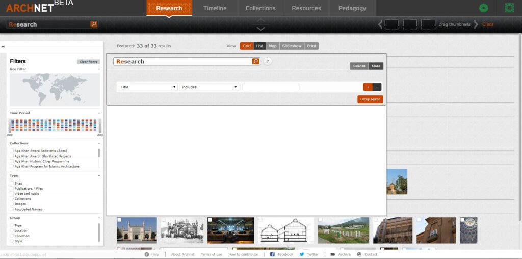 New Archnet Features | Aga Khan Documentation Center