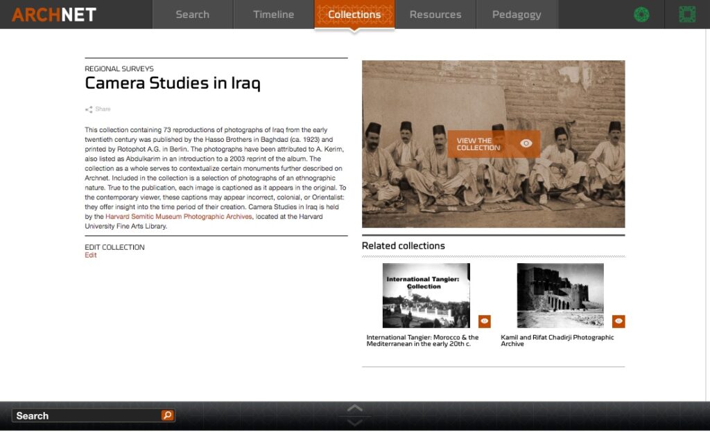 New Archnet Collections Page | Aga Khan Documentation Center