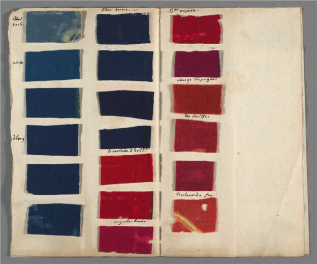Dye samples | MIT Libraries Exhibits
