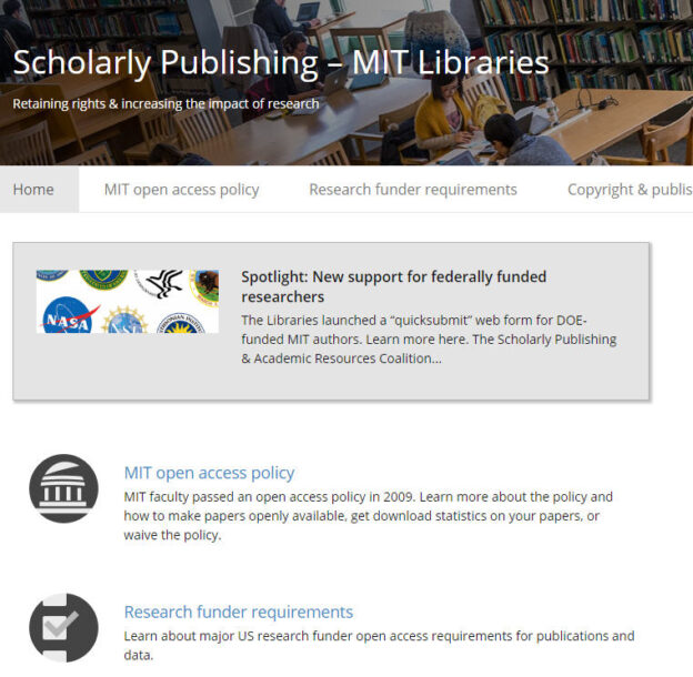 MIT Libraries launch new scholarly publishing website | News