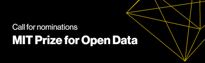 MIT Prize for Open Data | News