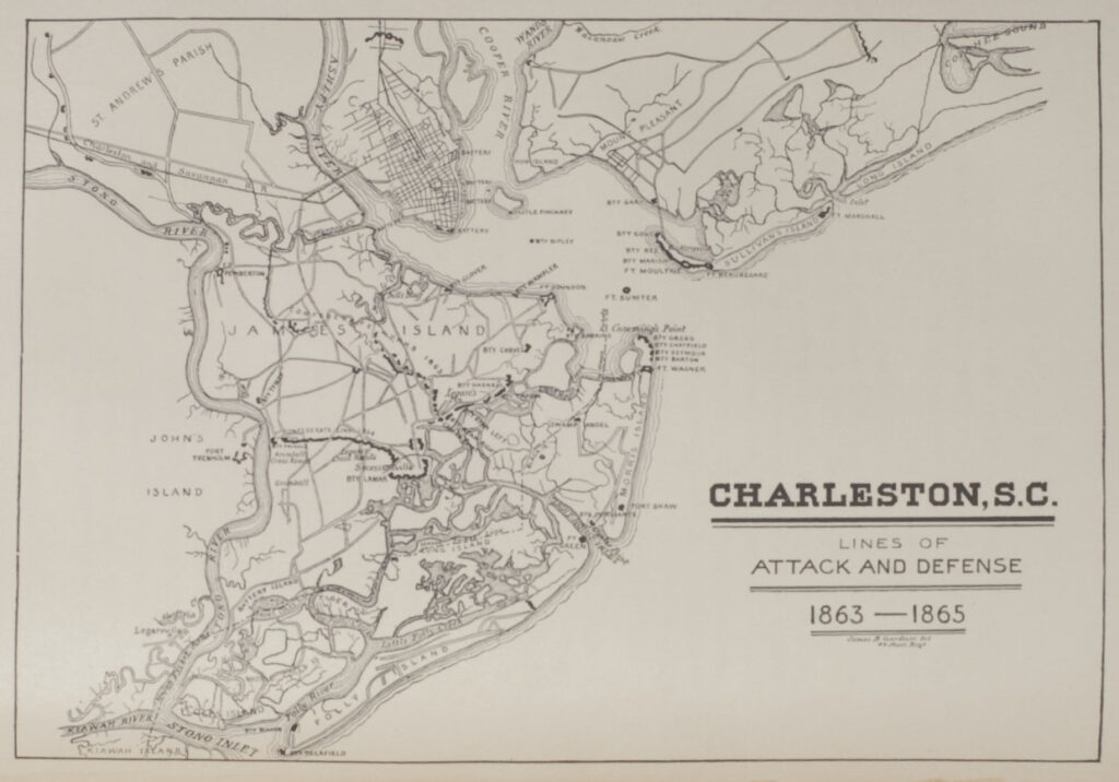 Charleston, SC map | 150 Years in the Stacks