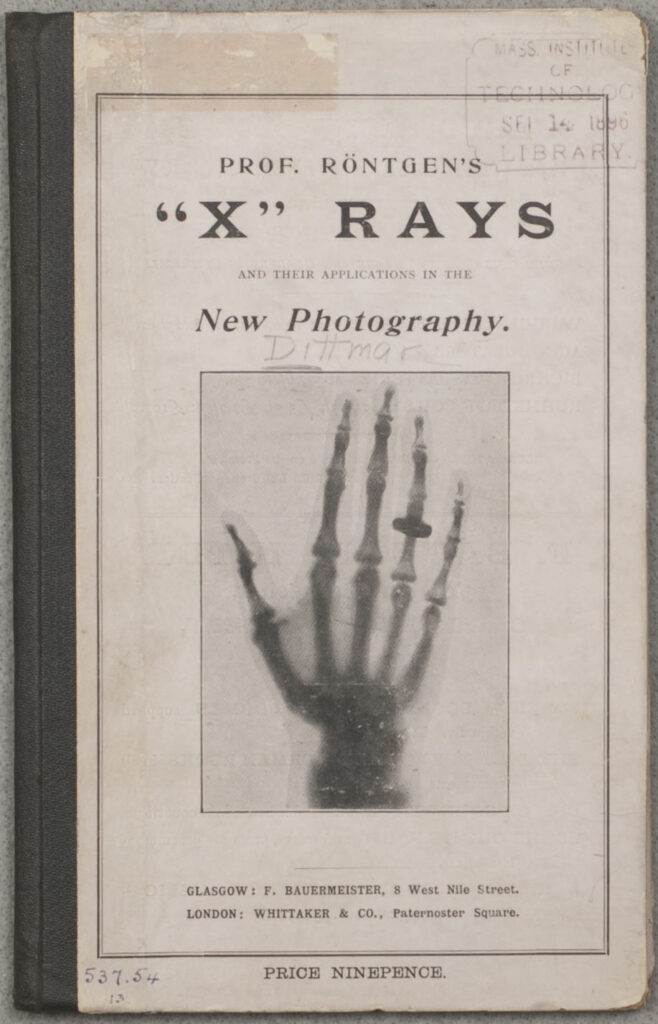 Year 36 – 1896: Prof. Röntgen’s “X” Rays and Their Application in the ...