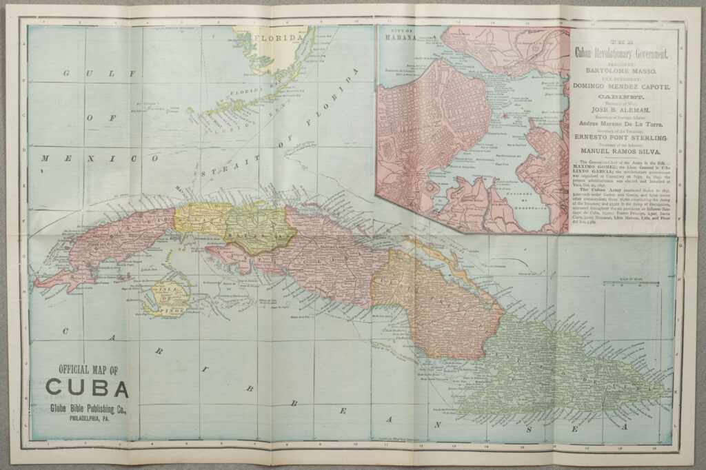 Map of Cuba | 150 Years in the Stacks