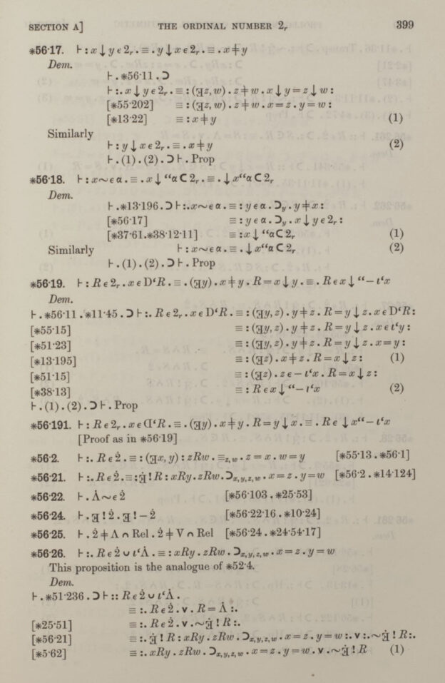 Year 50 – 1910: Principia Mathematica by Alfred North Whitehead and Bertrand Russell | 150 Years ...
